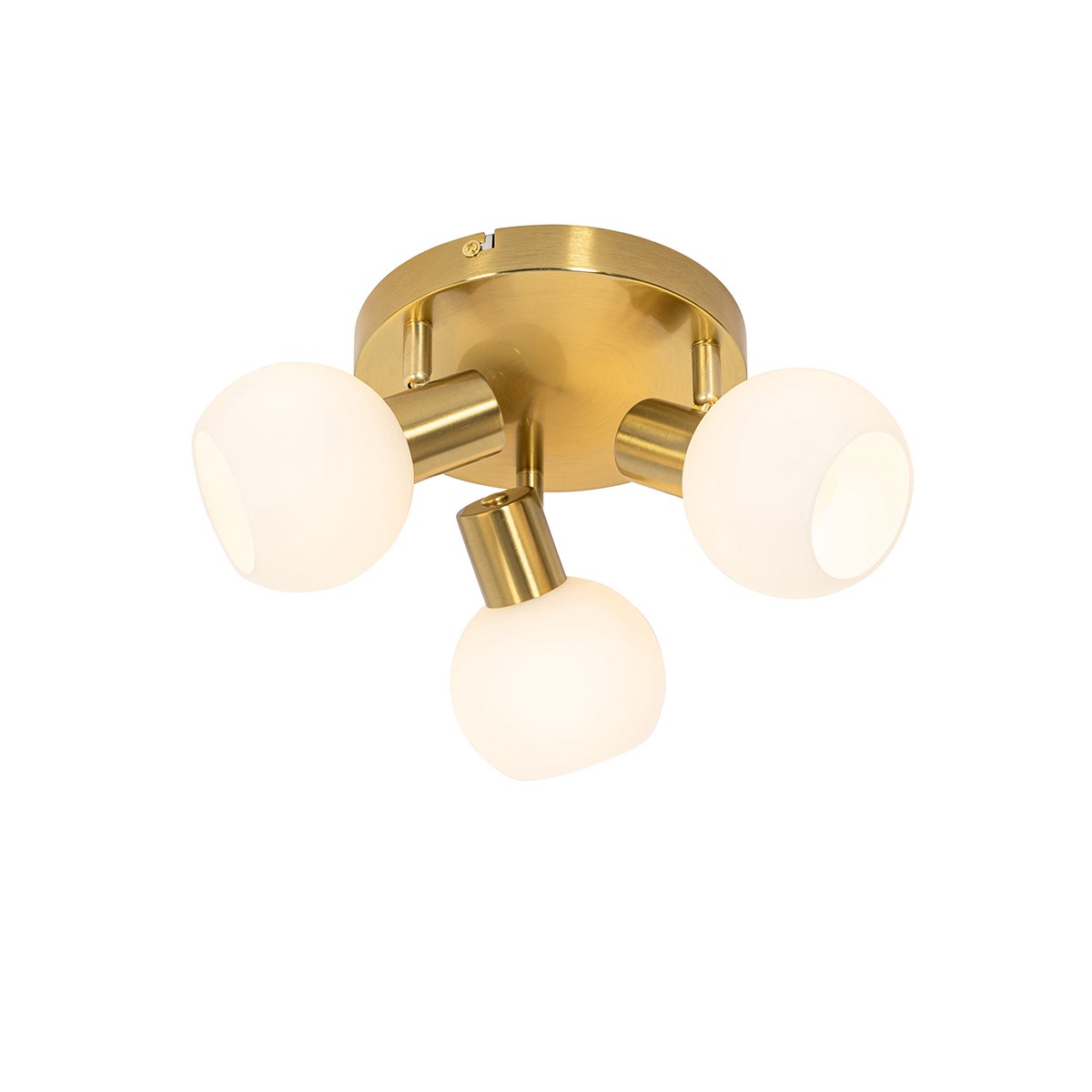 Spot de plafond anouk - 3 lumière - Ø 35 cm - Doré - Art Deco ...