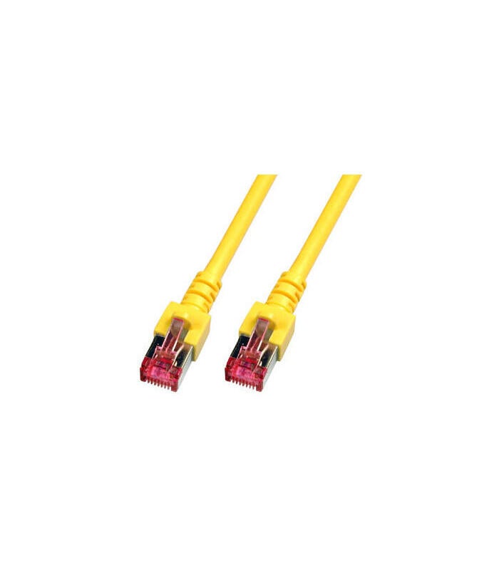 EFB Elektronik C ble r seau Cat6 S/FTP 25 m Jaune | Leroy Merlin