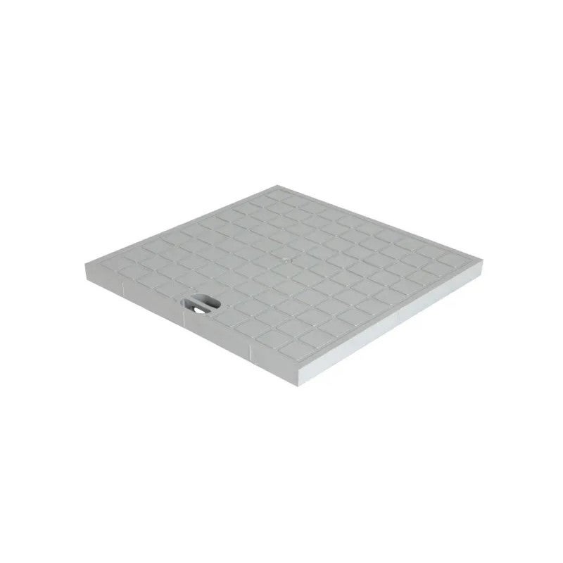 Couvercle pour regard 40x40, gris | Leroy Merlin