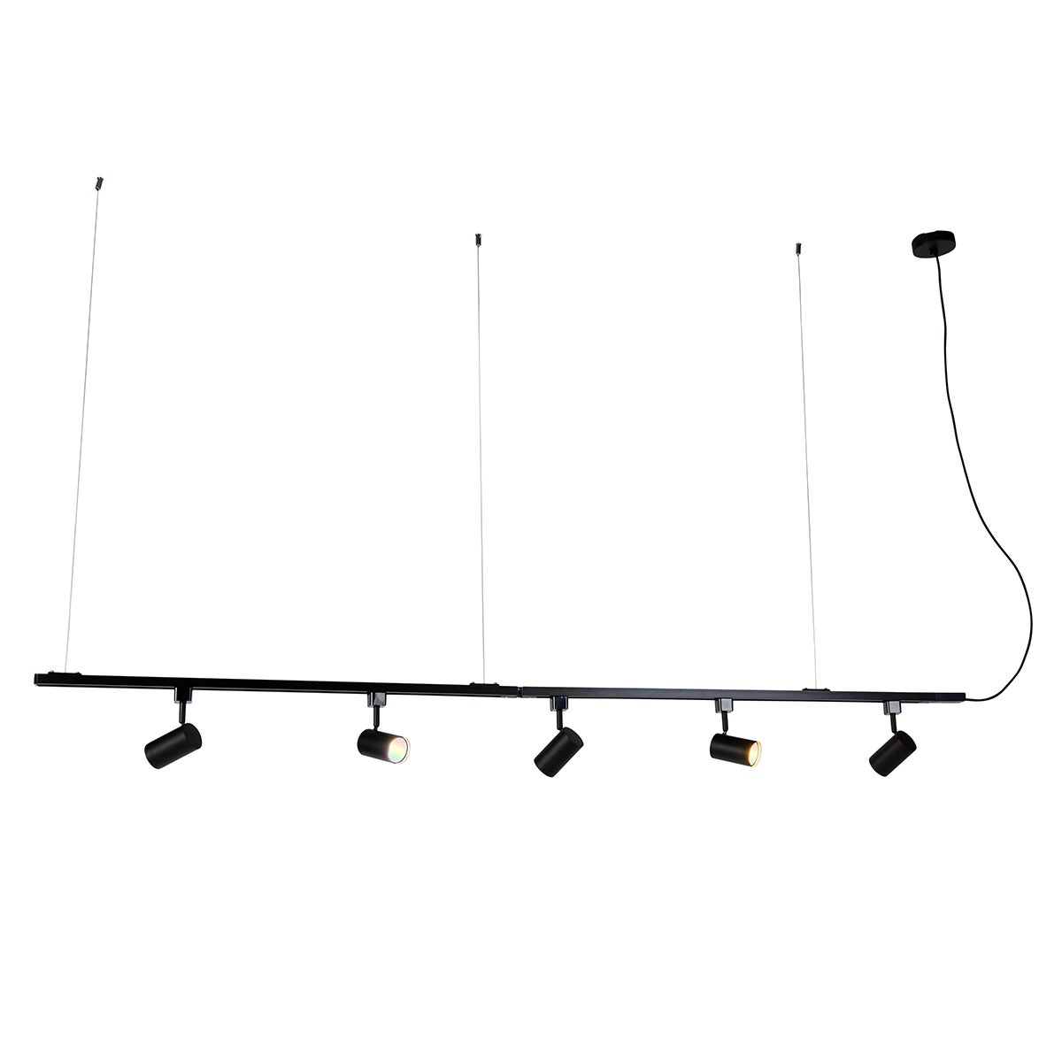 Système de rail luminaire plafond compatible pour led - suspendu ...