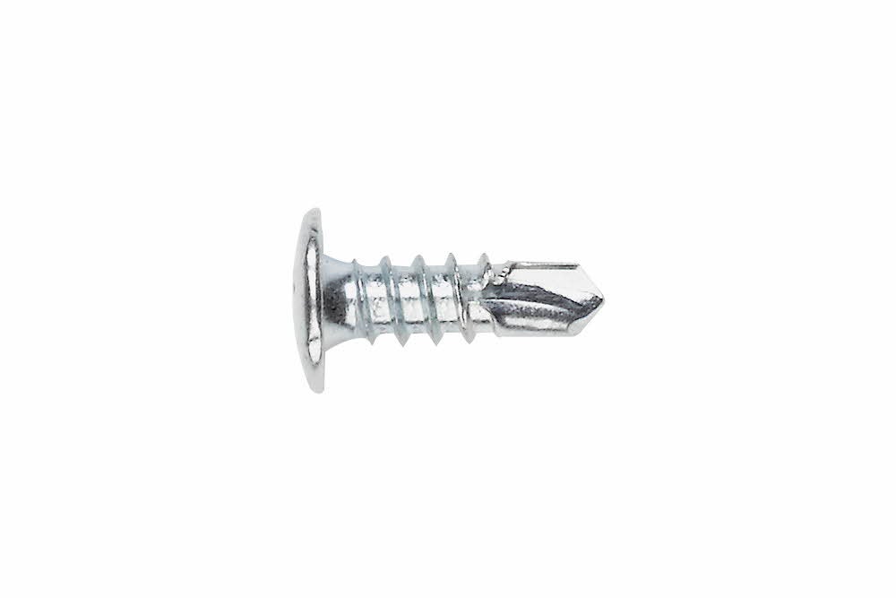 Vis autoperceuse filetées à tôle et PVC - Tête type rivet - Empreinte ...