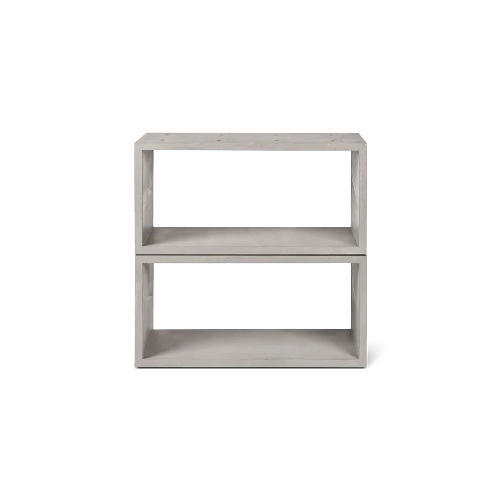 Système de rangement en béton gris - 74,5x74,5cm | Leroy Merlin