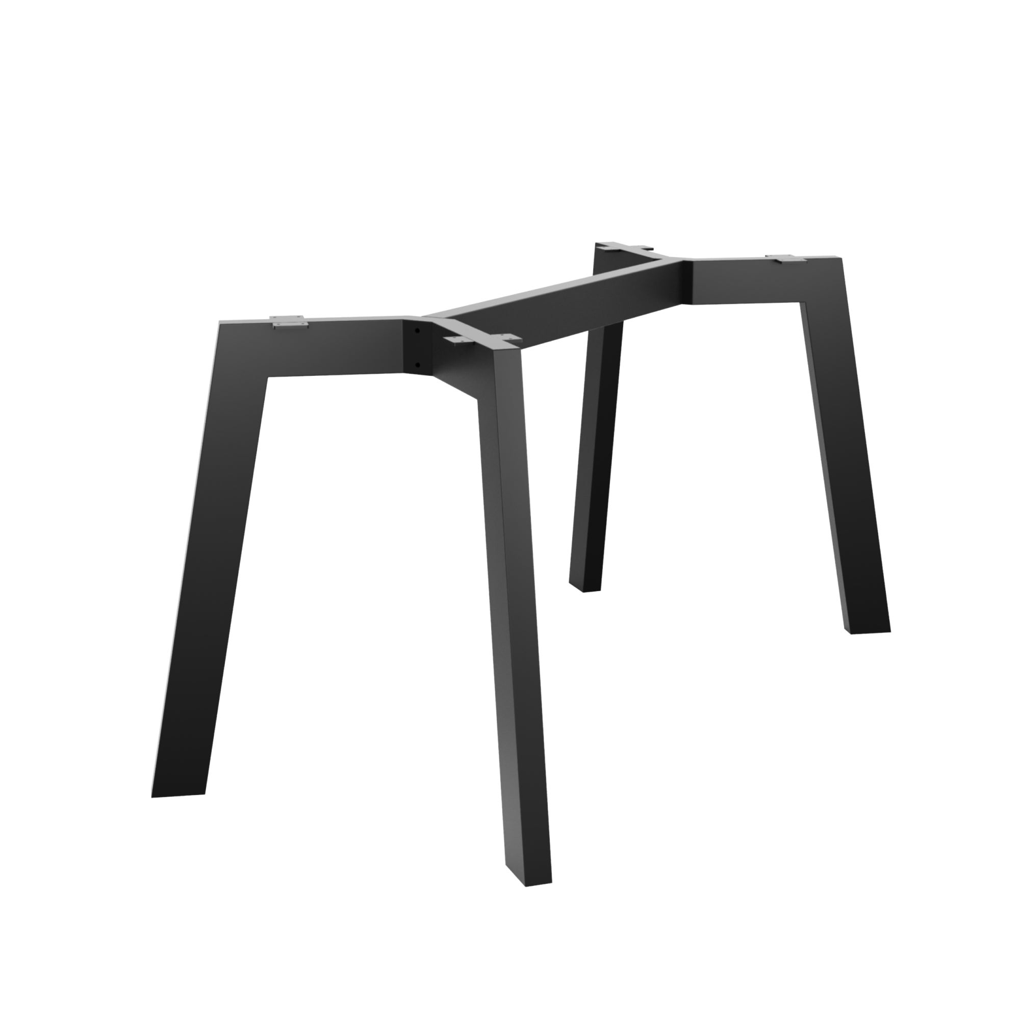 MetaloPro Barax Special - Pied de Table en Métal Noir, Design ...
