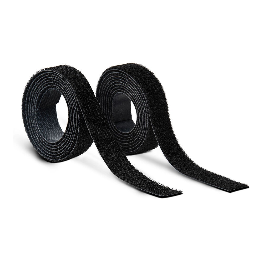 Rollo adhesivo térmico cierre gancho bucle 20mm x 1,5m negro INOFIX ...