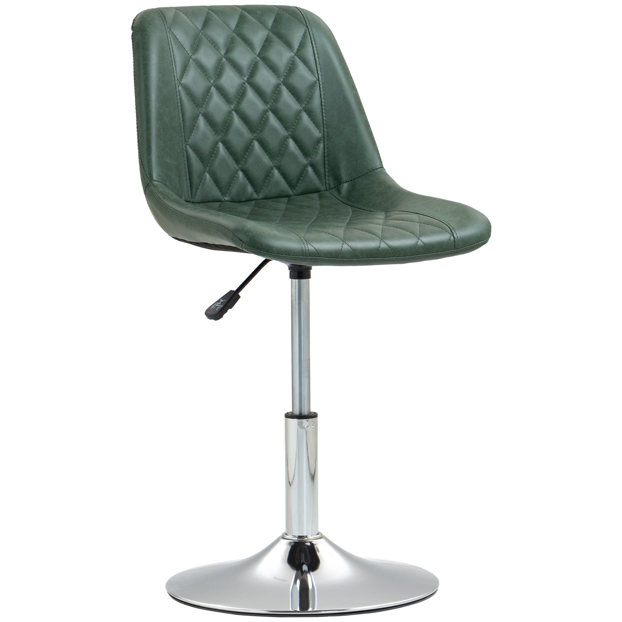 Chaise de bureau sans roulettes et accoudoirs,pivotant avec base en ...