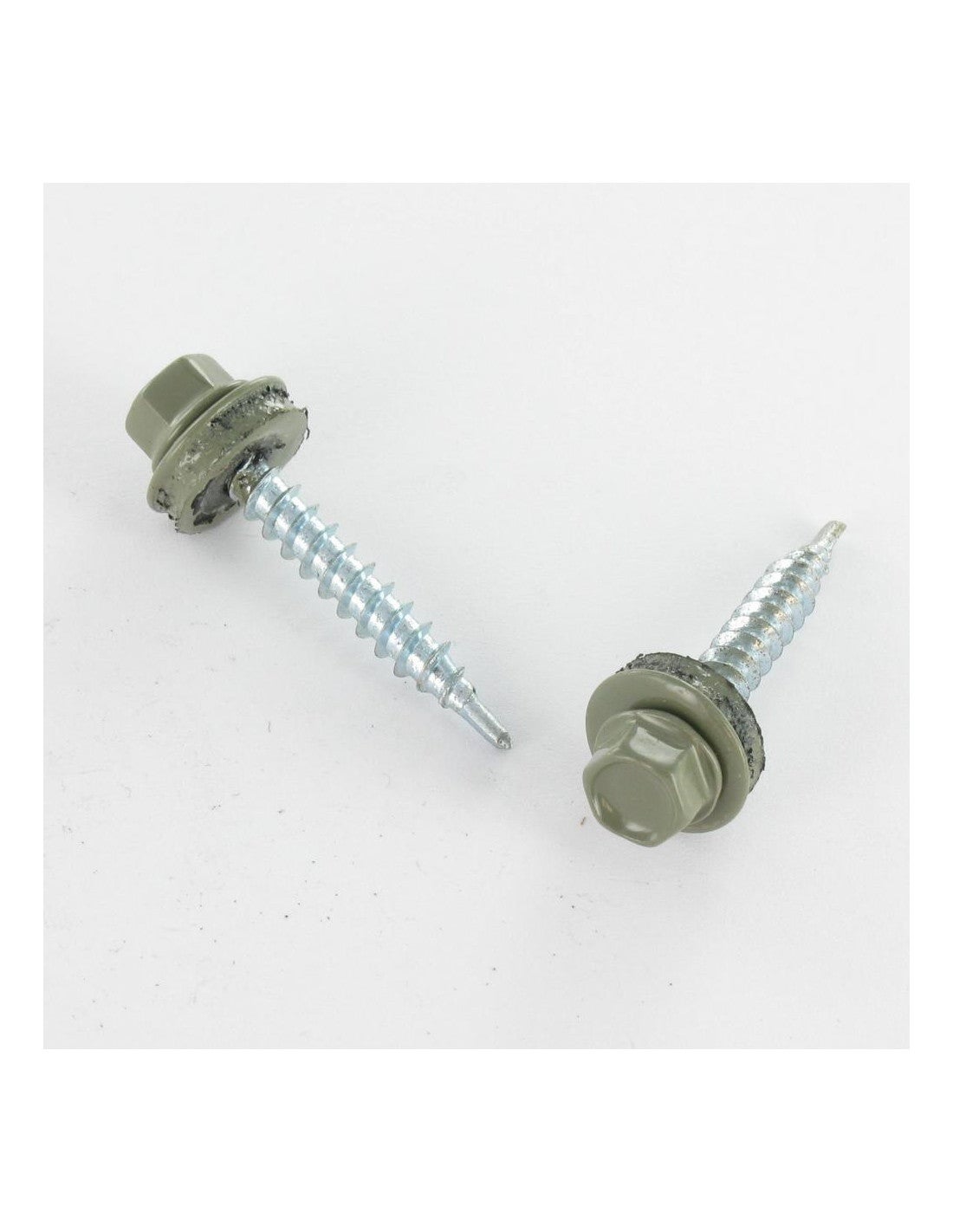 Vis autoperceuse Tête hexagonale TH 4.8X35 Rondelle d'étanchéite avec joint néoprene EPDM Acier ...