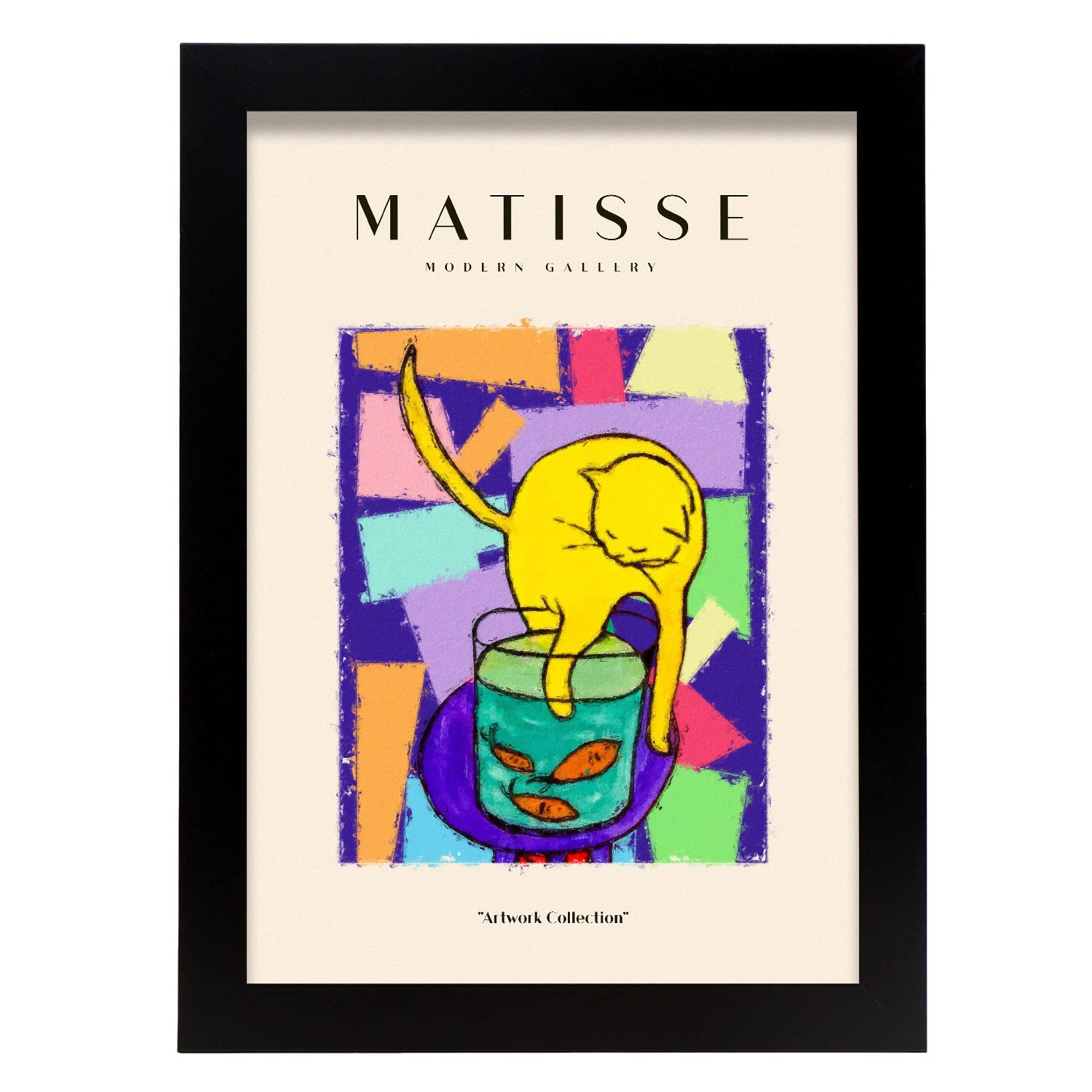 Nacnic Póster De Colección Matisse Fauvismo 58 Ilustraciones En Estilo ...