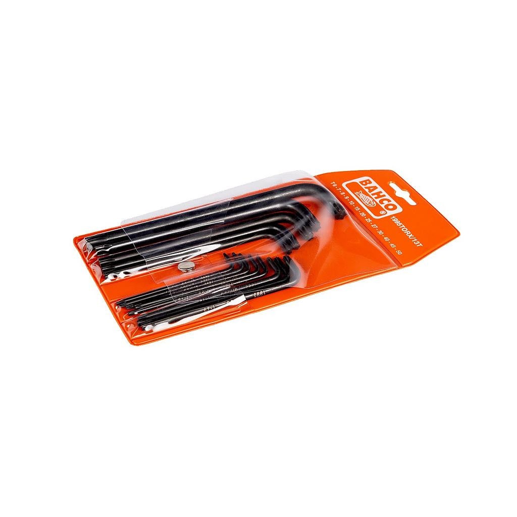 BAHCO JUEGO LLAVES ALLEN/TORX 13 PZ. | Leroy Merlin