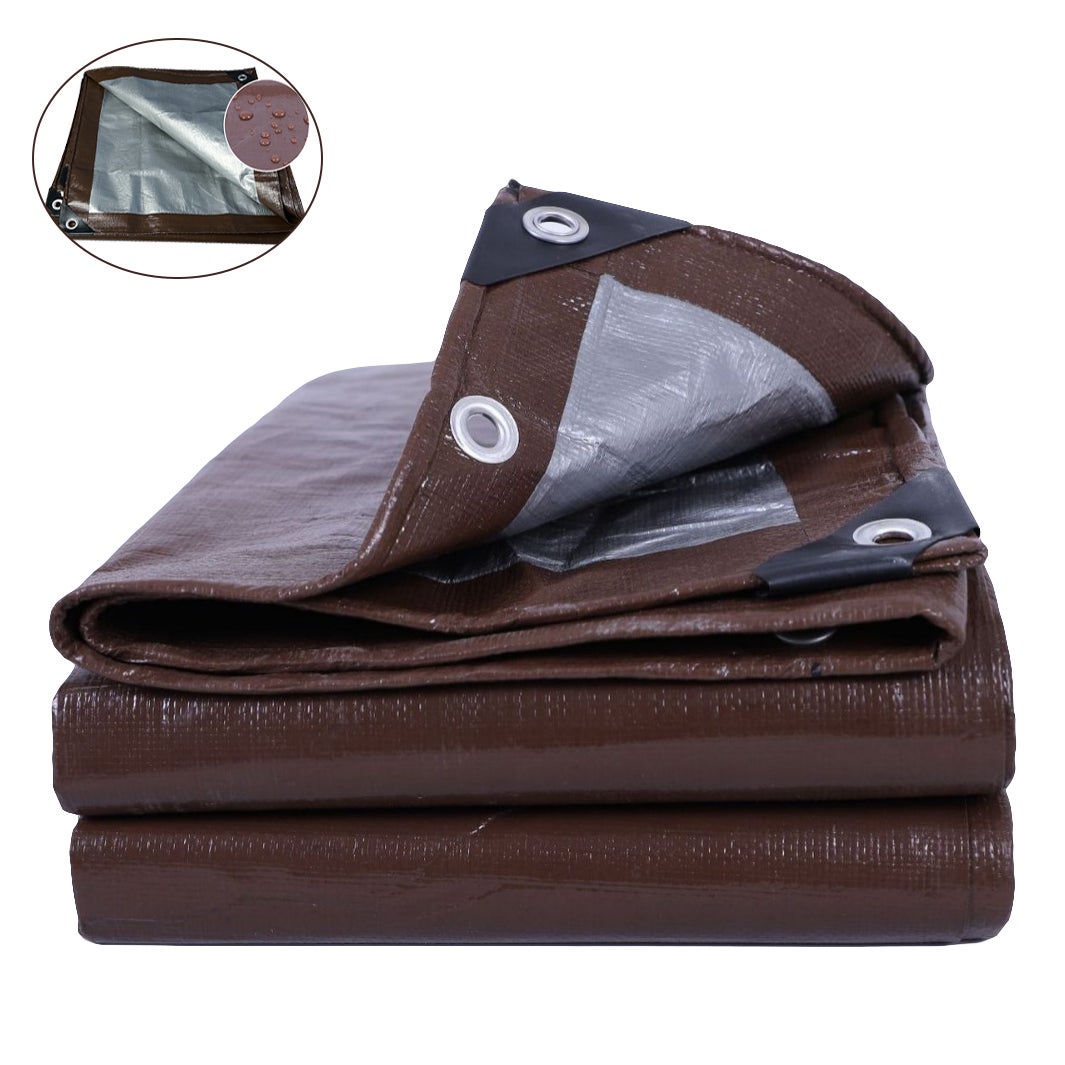 Lona resistente de 3 mx 6 m: lona multiusos con ojales y bordes ...