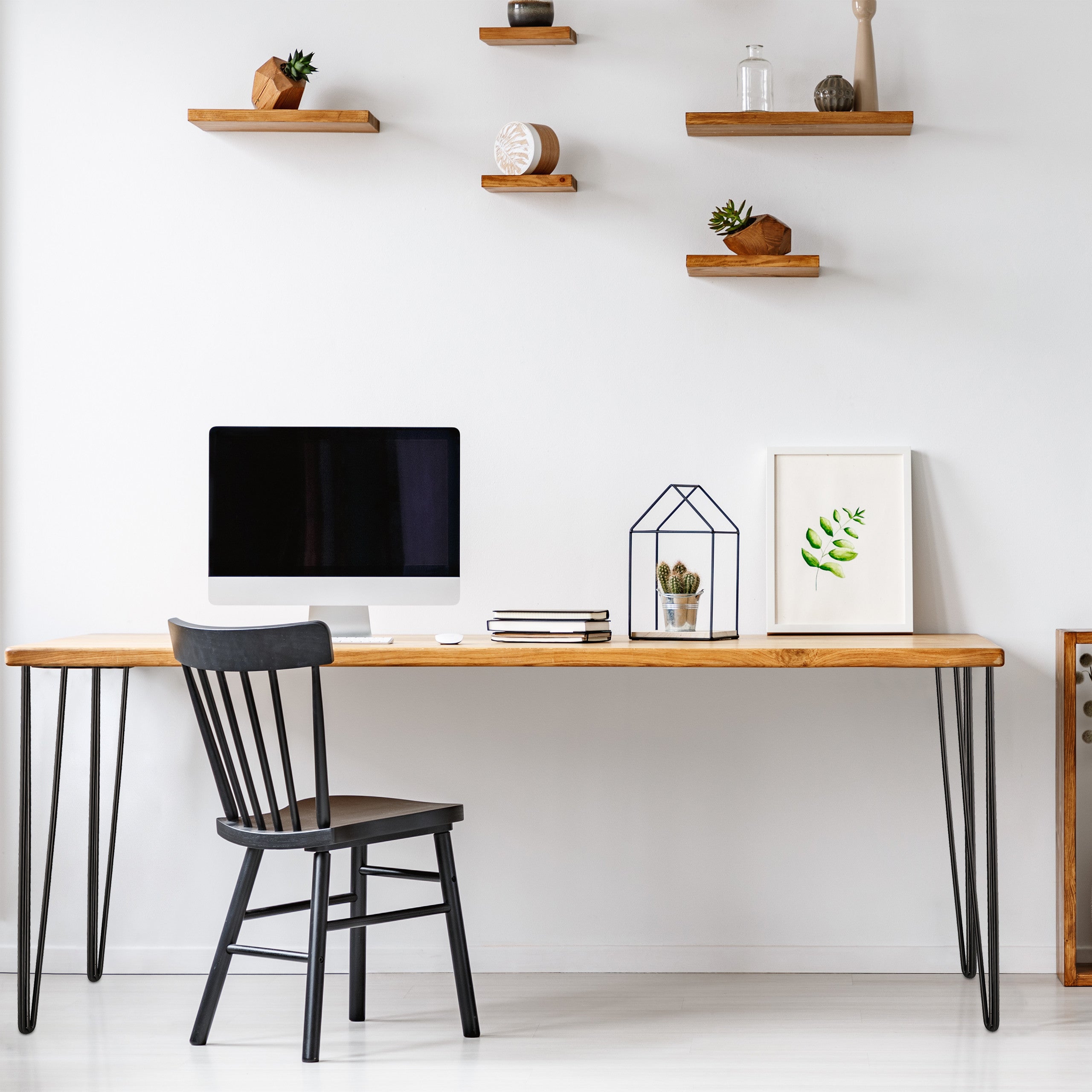 Pack 4 Patas Horquilla para Mesas, Muebles, Hairpin Legs, 3 Barras ...