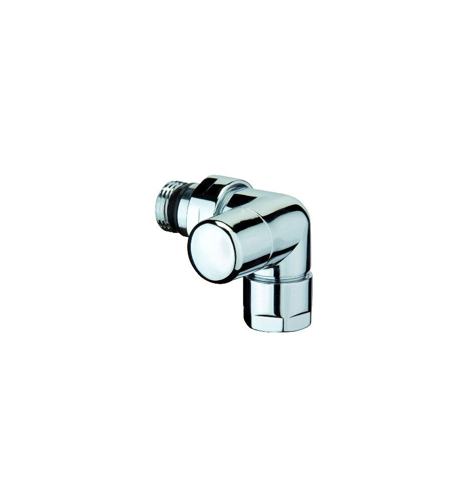SUPPORT POUR MEUBLES DE COIN GAUCHE CHROME POLI 3/8" | Leroy Merlin
