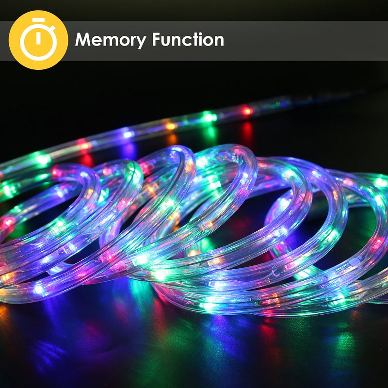 Stringa luminosa a LED per esterni con 240 lampade e alimentazione ...