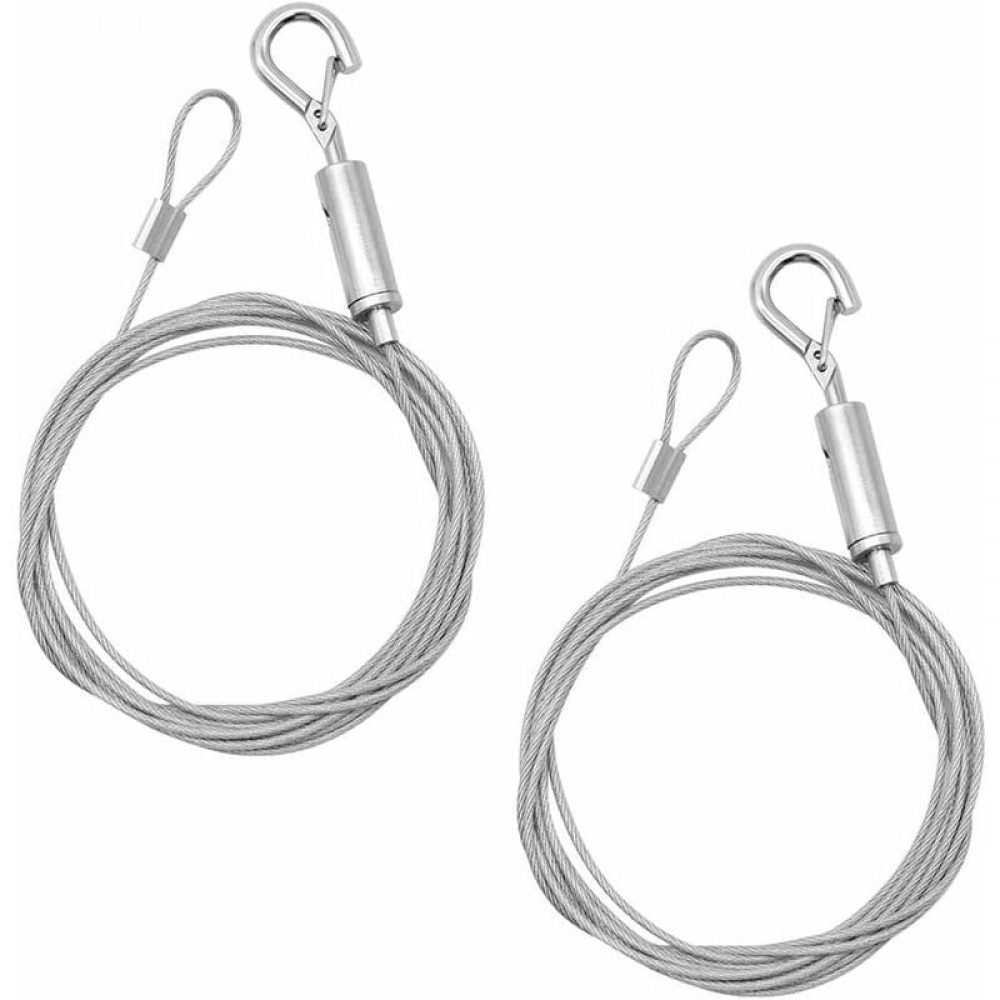 Cables de gancho de acero inoxidable de 1,5 mm x 2 m, 2 unidades ...