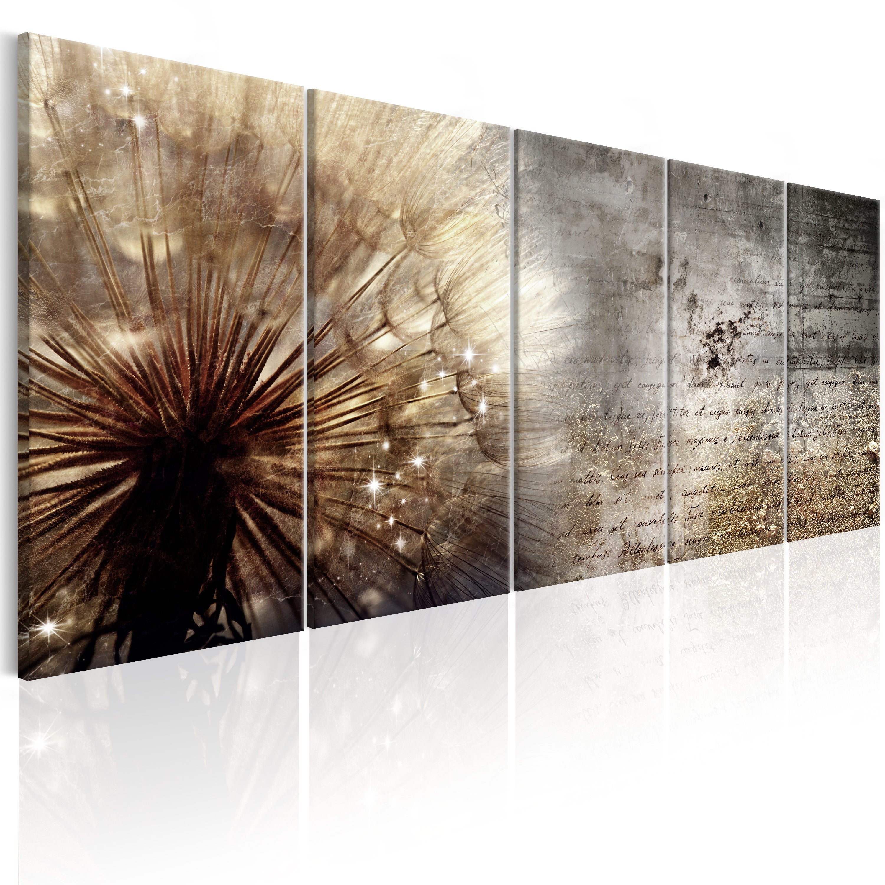 Tableau - Beige Dandelion [225x90] | Leroy Merlin