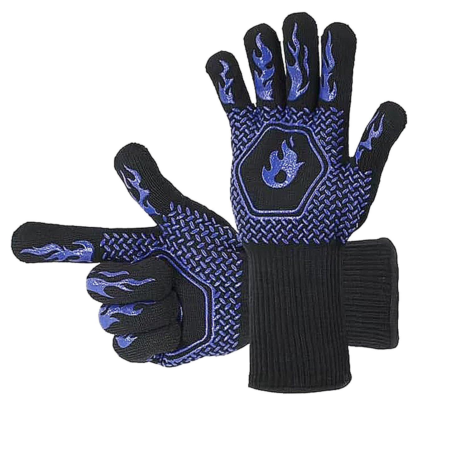 Gants de protection pour gril, résistants à la chaleur jusqu'à 1472 °F ...