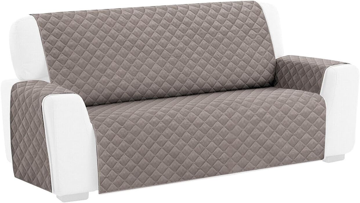 Housse de canapé Matelassée 2 Places Douce Protégez Sofa Fauteuil ...