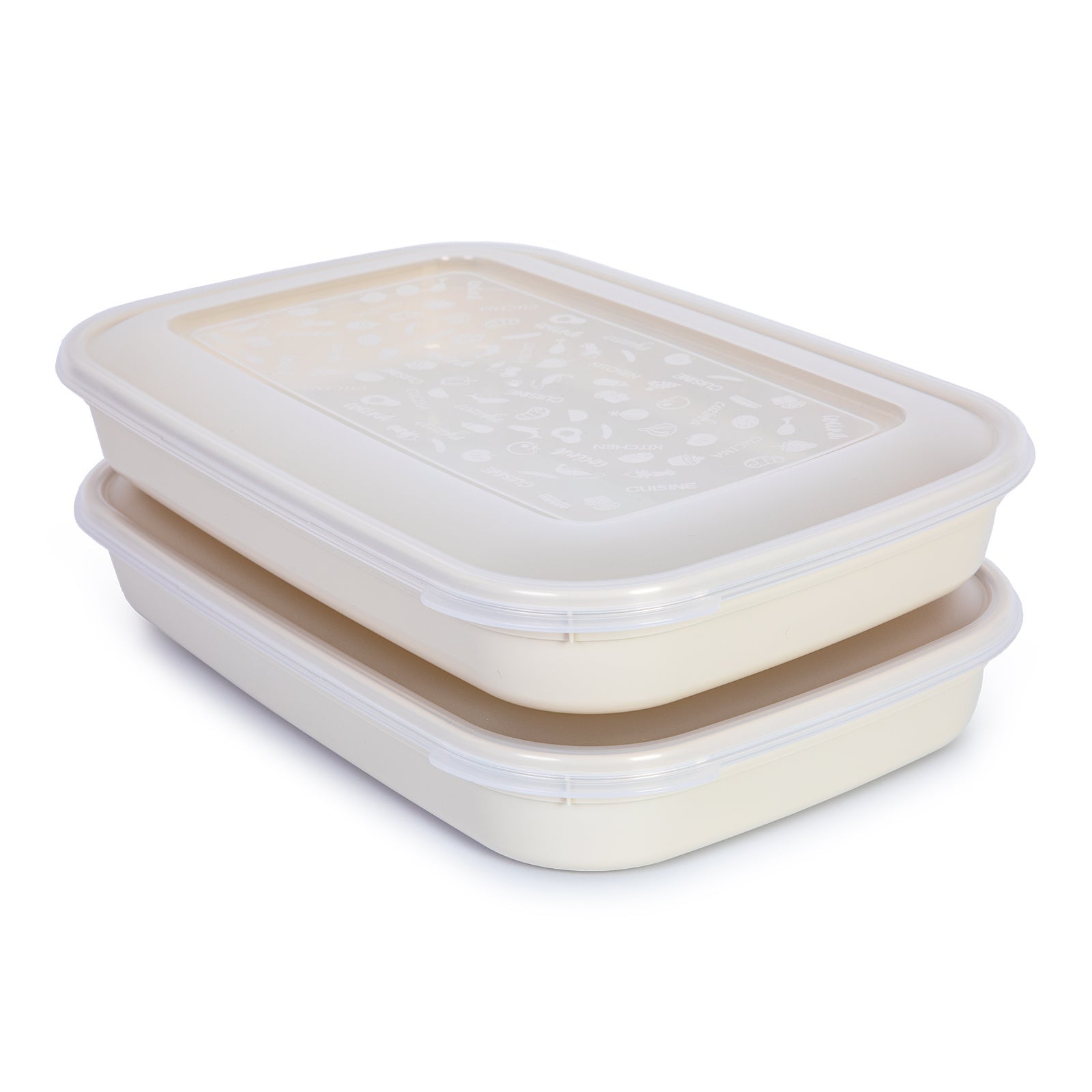 Plastic Forte - Juego de 2 Recipientes Porta Embutidos Classic 1.75L ...