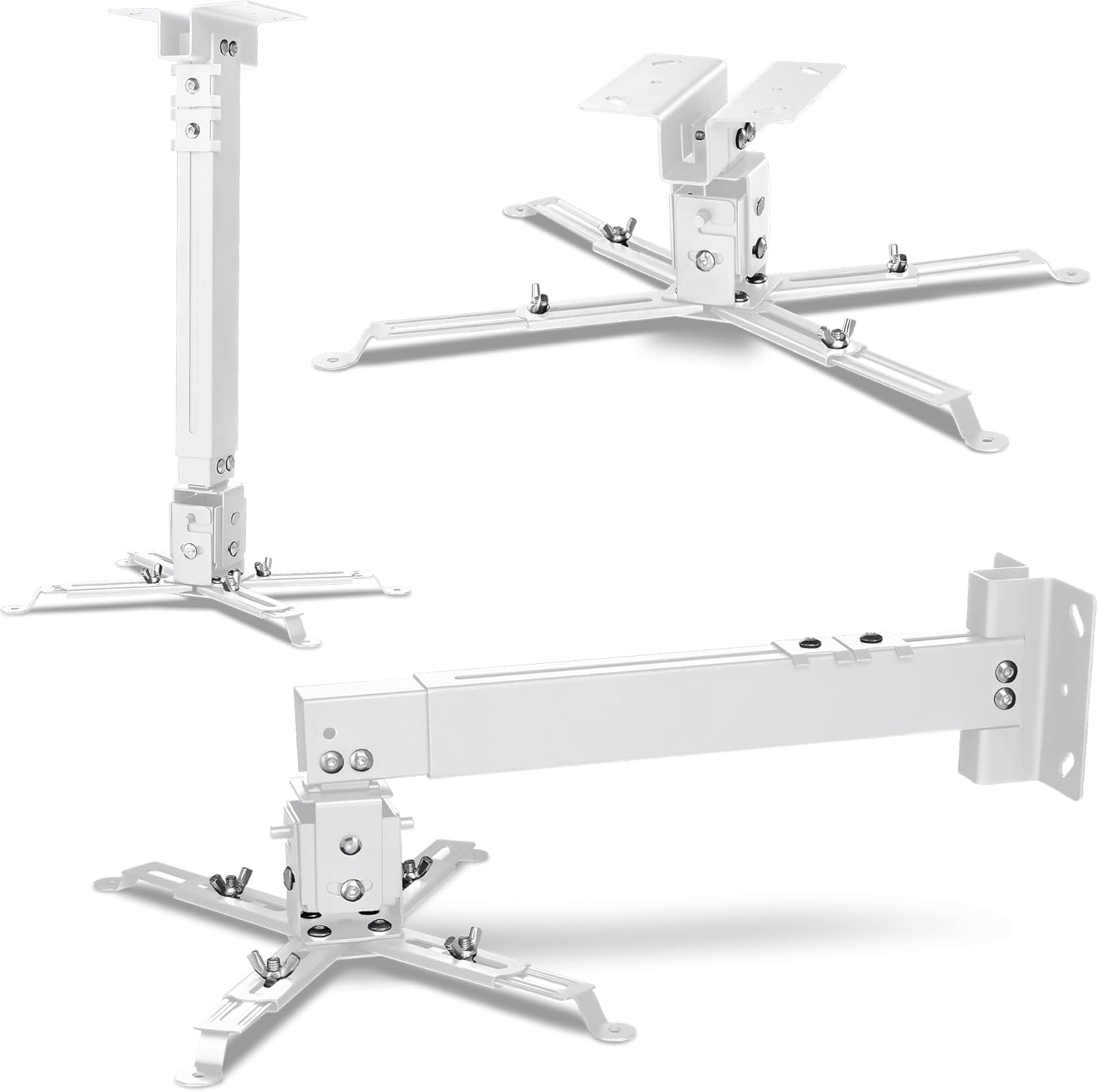 Ceiling Mount Support de projecteur jusqu'à 20 kg, Longueur réglable ...