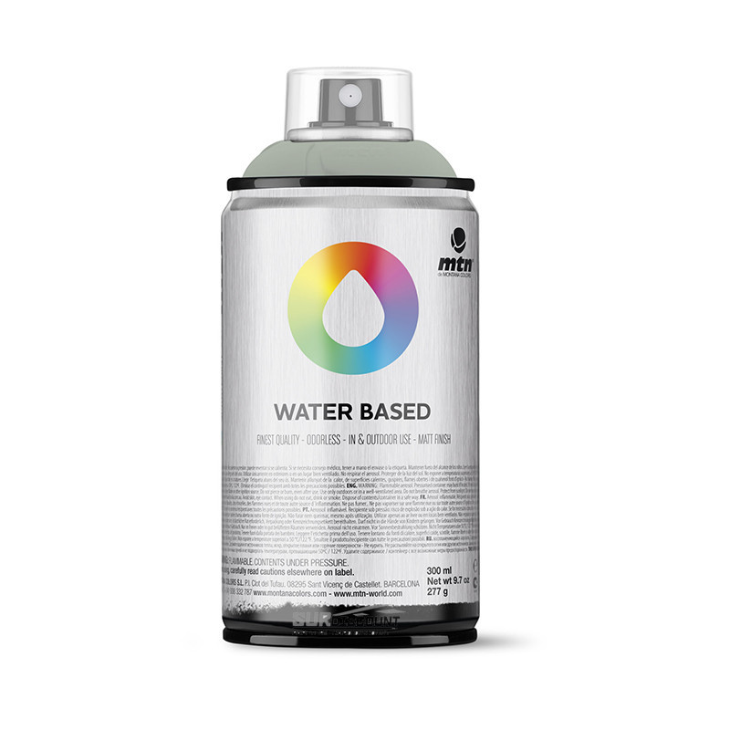 Bombe de peinture MTN water based - gris clair | Leroy Merlin