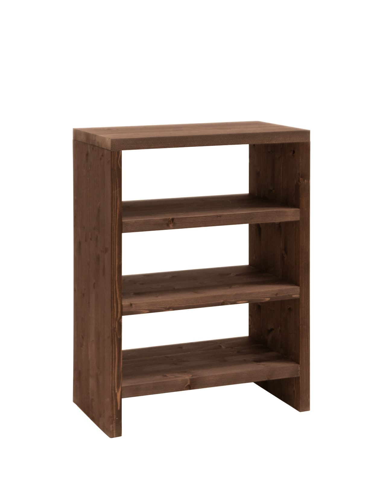 Scarpiera in legno massello tono noce 80x60cm - ROSE | Leroy Merlin