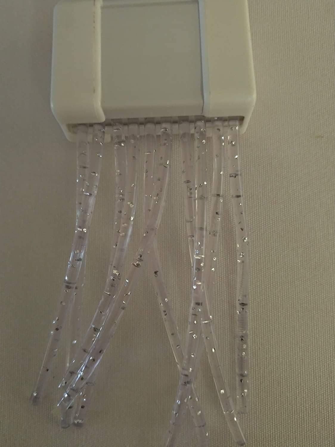 GLIT Model PVC Fly Awning, Plastic Silver | W. 0,80m x H. 2,20m ...