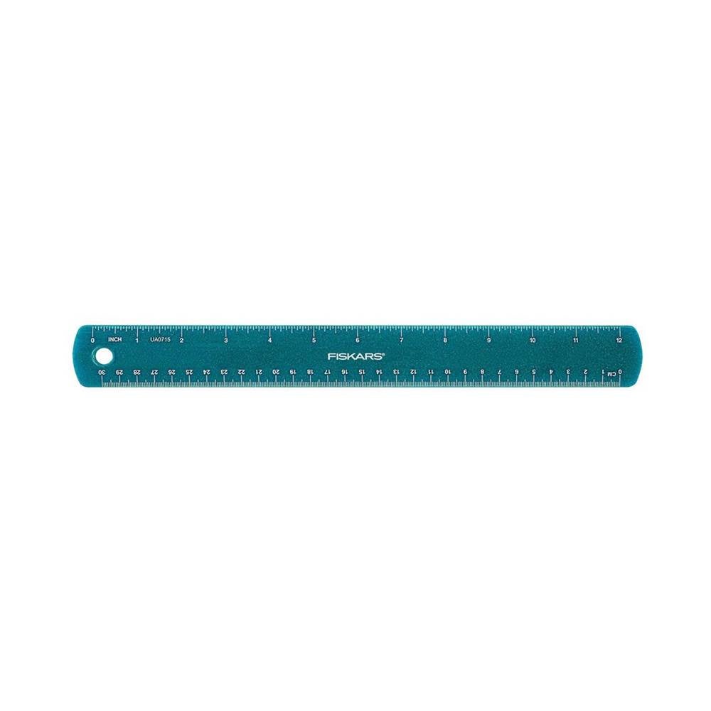 Regla Infantil - Azul Purpurina 30cm | Leroy Merlin