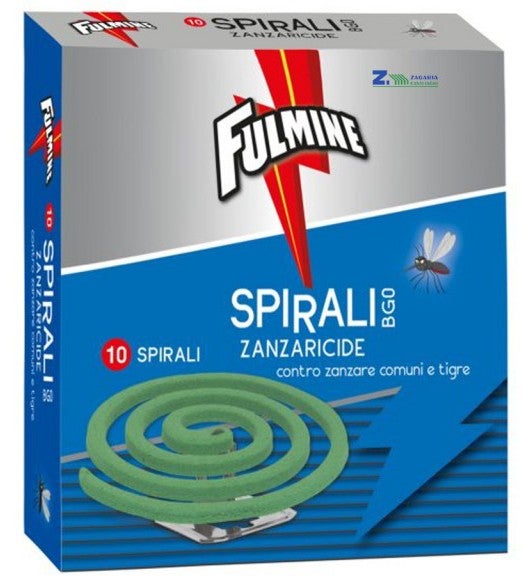Espirales antimosquitos Lightning (10 unidades), fabricadas en Italia ...