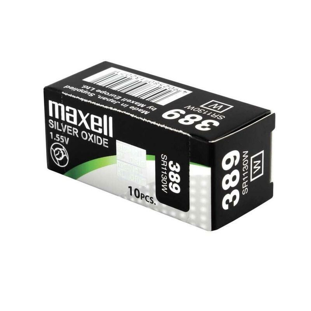 Piles Bouton Maxell SR1130W 389 1,55 V Piles Bouton | Leroy Merlin