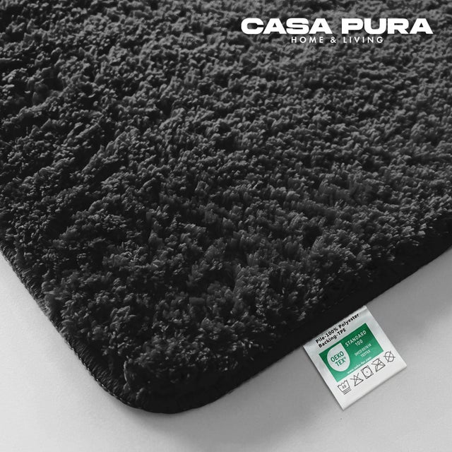 Tapis bain noir au meilleur prix | Leroy Merlin