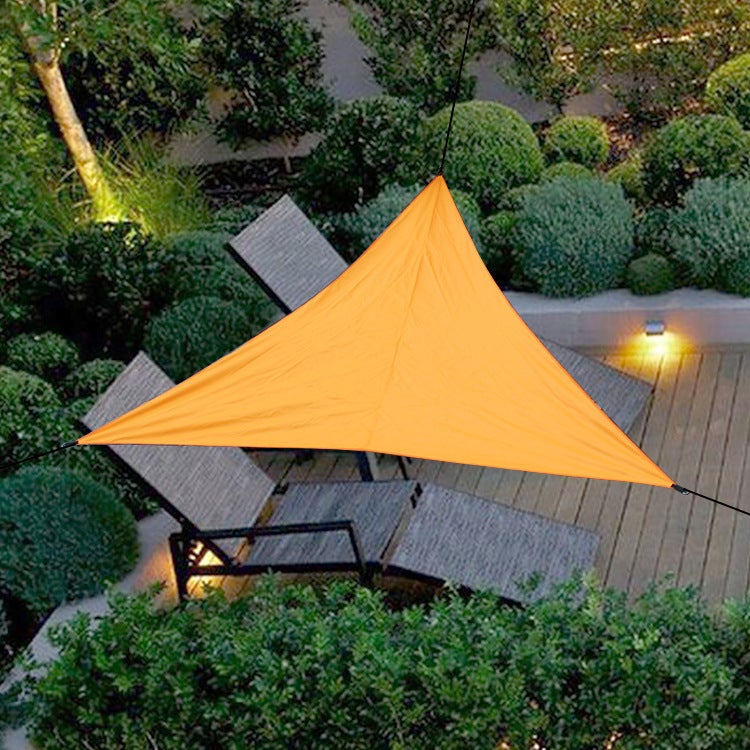 Toldo triangular para exteriores de 3*3*3M, refugio plegable para la ...