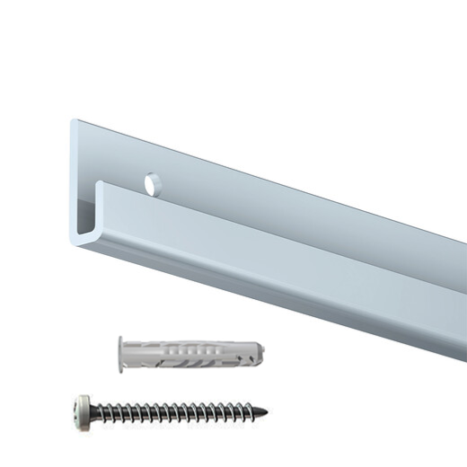 Cimaise Classic+ Rail 200 cm - 80kg + Vis et chevilles - Cimaise ...