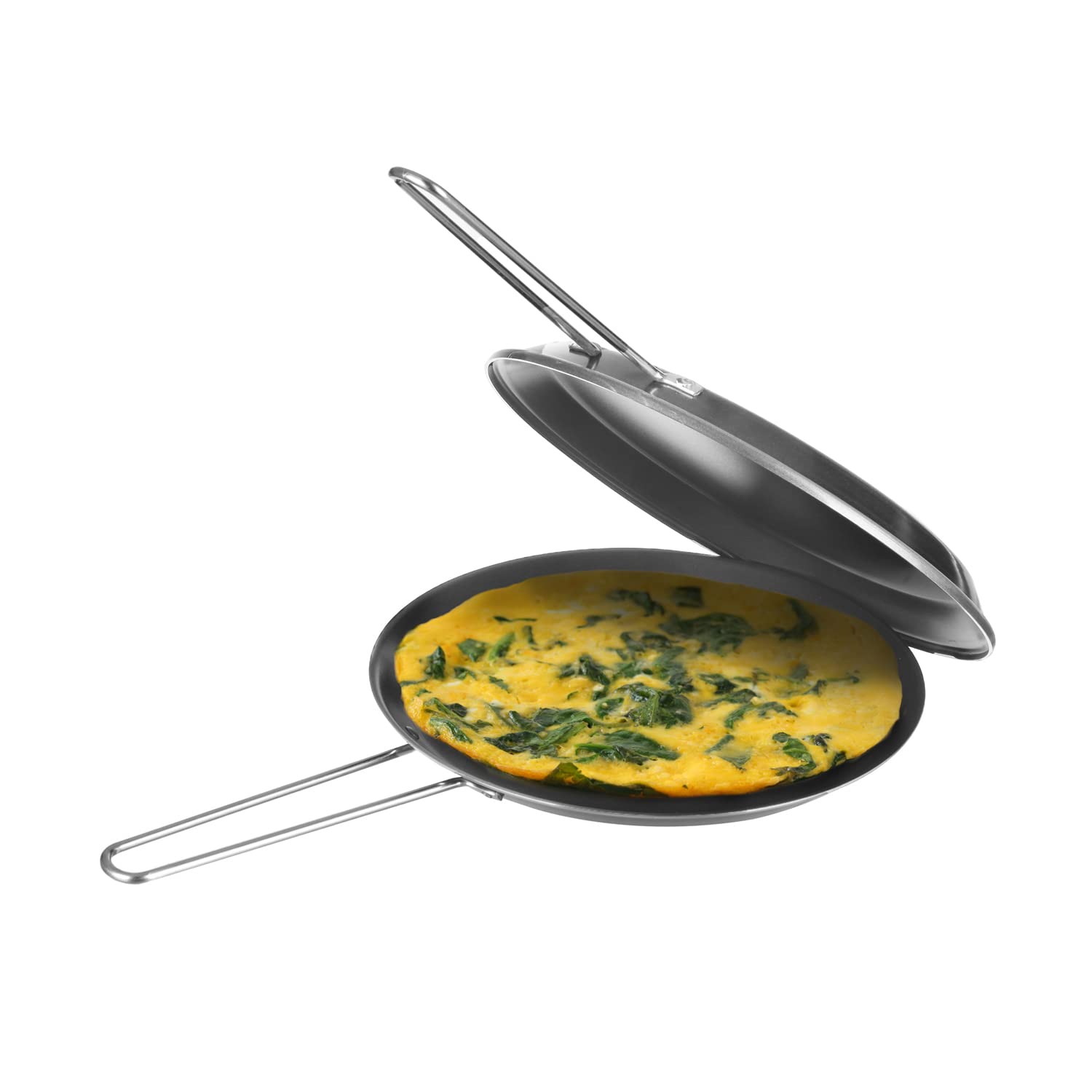 KASANOVA Set padelle girafrittata 26 cm, 2 padelle antiaderenti Set ...