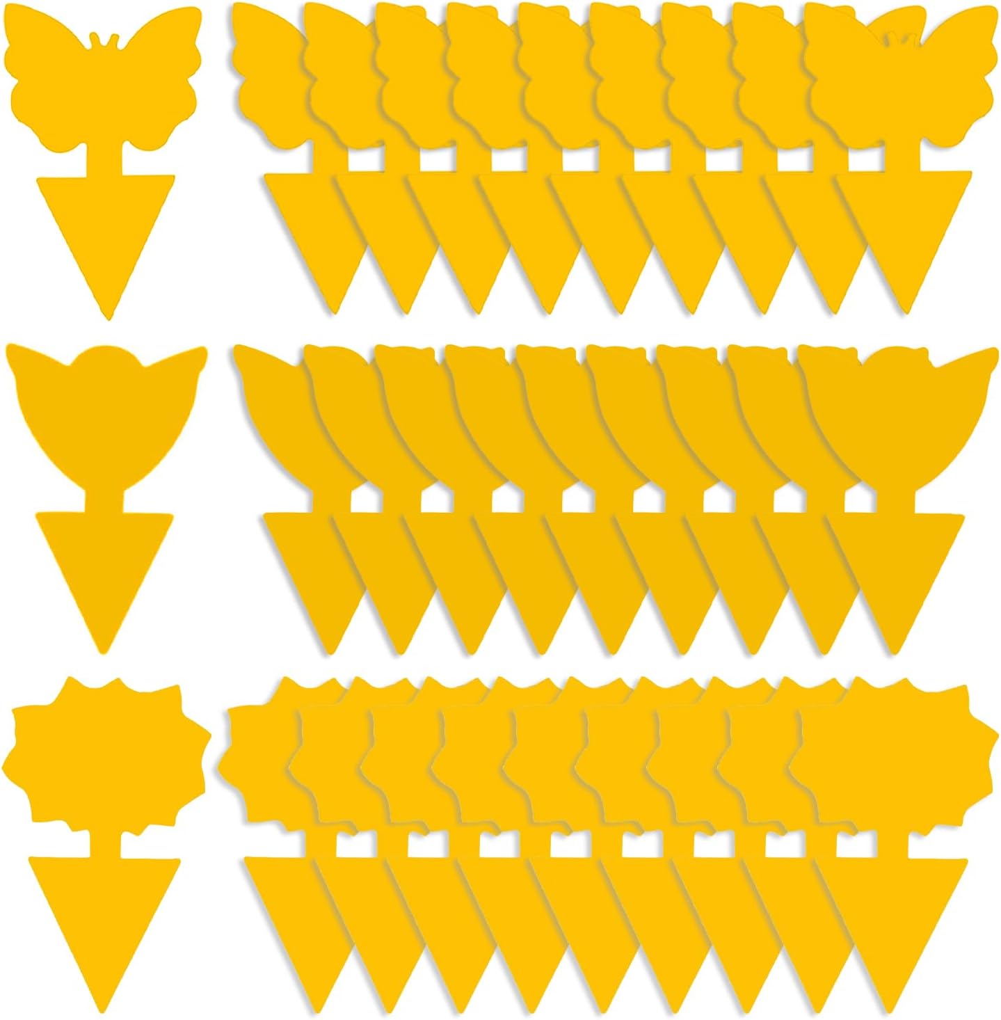 Pièges à Insectes,30 Pcs Attrape Moucheron Plantes,Attrape Mouches ...