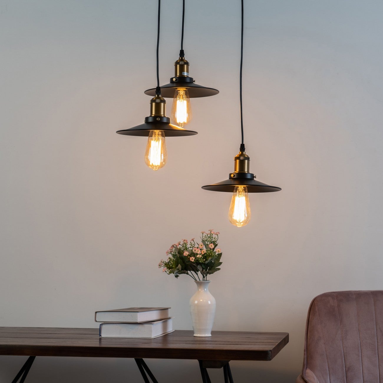 Suspension Loft Vintage - Triple Scopa | Leroy Merlin