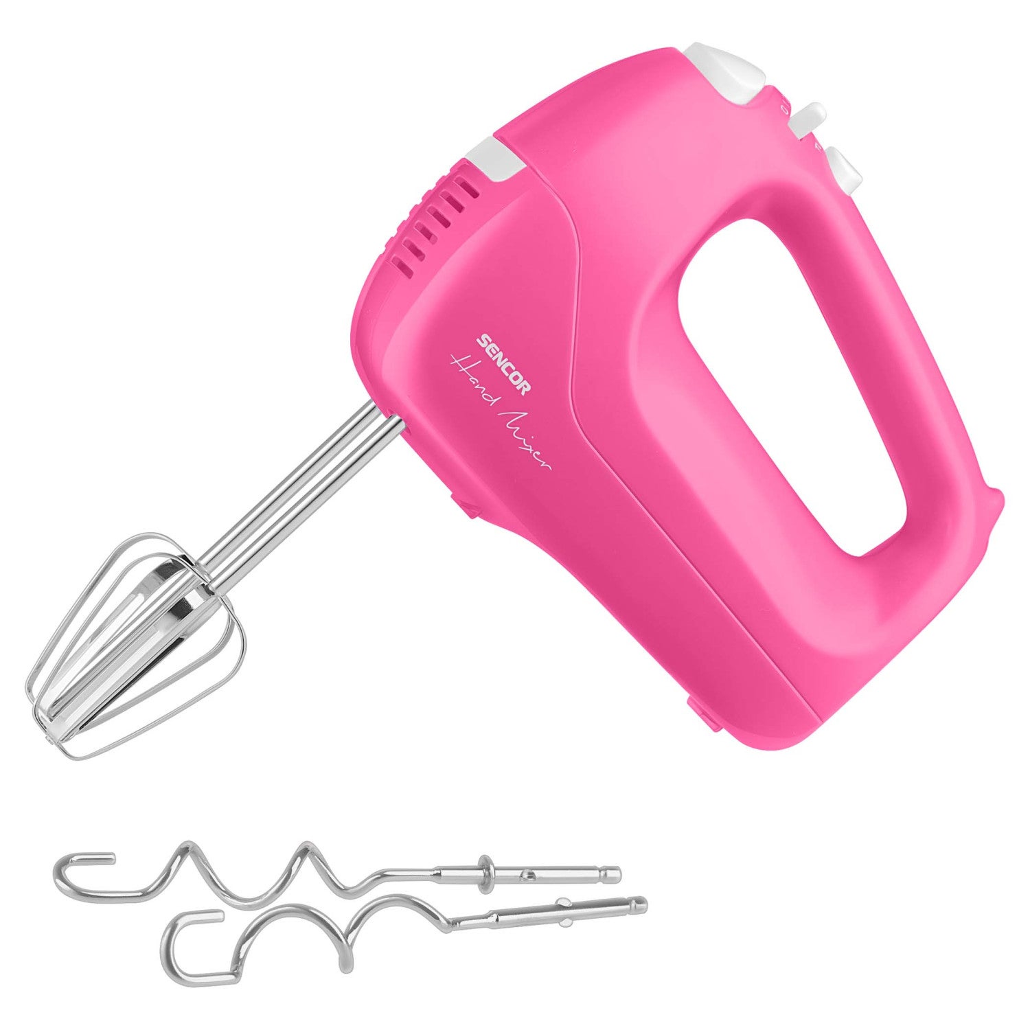 Sencor SHM 5408RS mixeur Batteur à main 200 W Rose | Leroy Merlin