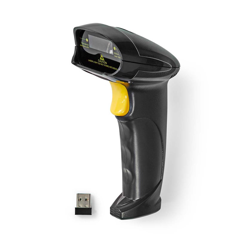 CONECTICPLUS Lecteur de code barre sans fil USB - Scanner laser 1D ...