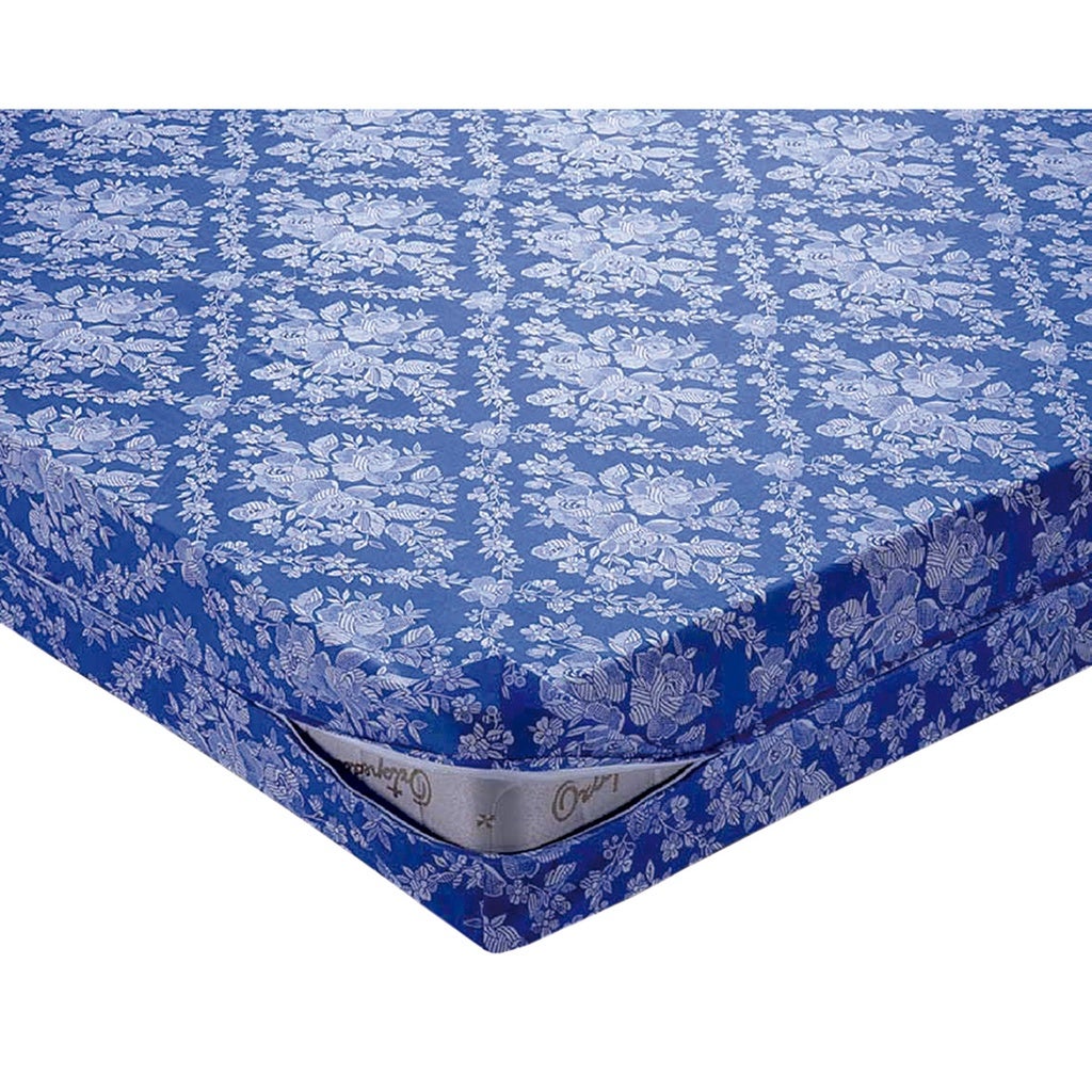 FUNDA COLCHON DENIER AZUL EDEN 105CM | Leroy Merlin