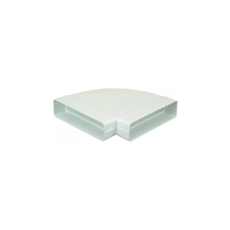 Coude 90° horizontal rectangulaire 55x220 plastique à joints - CH ...