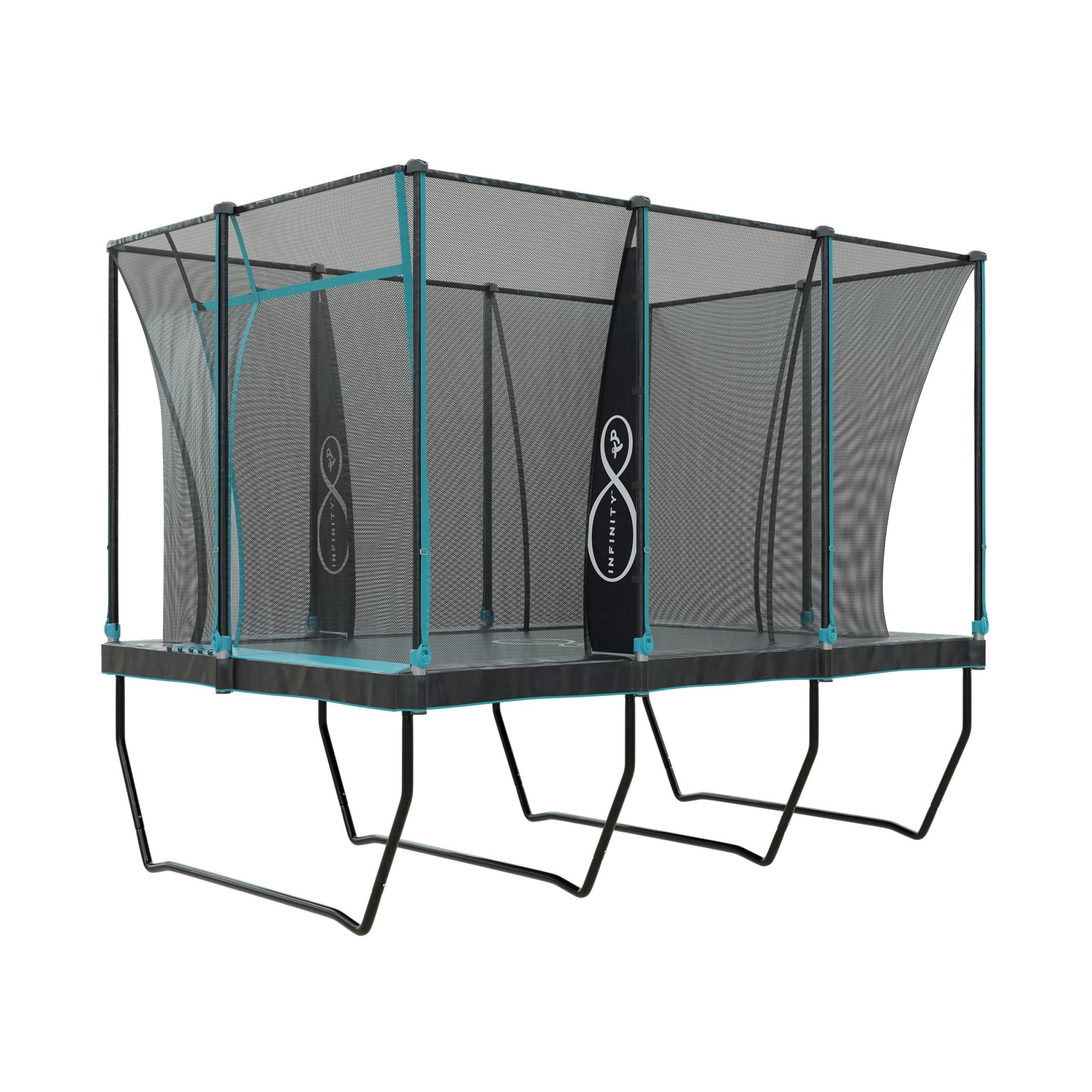 Trampoline rectangulaire INFINITY 376,5 x 253 cm | Leroy Merlin