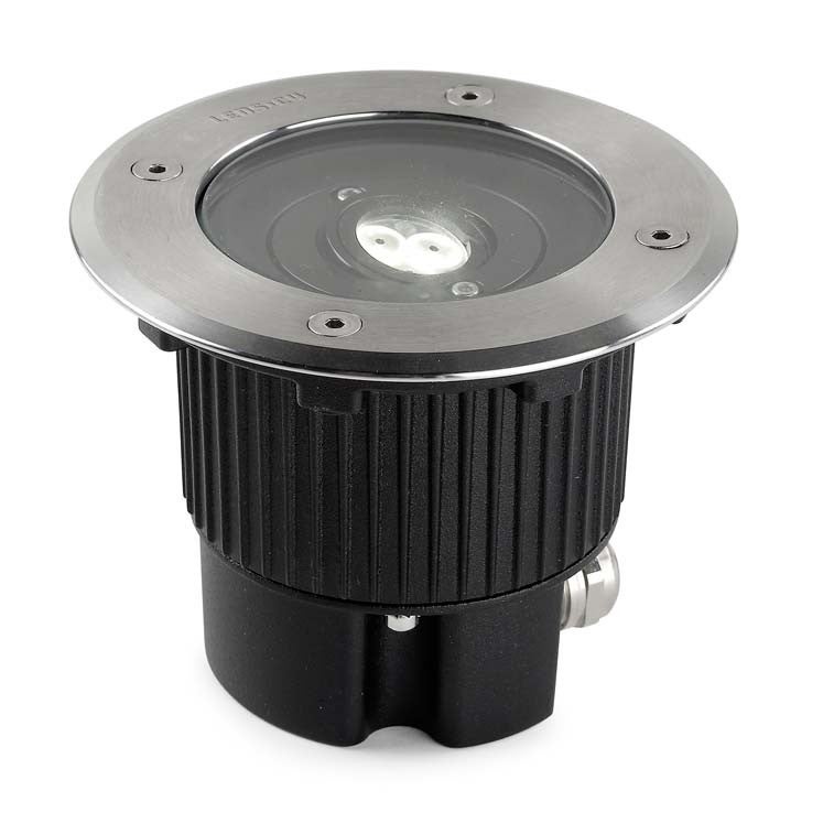 Ledkia Foco Exterior LED 6W Empotrable Suelo Circular Gea Power Led LEDS-C4 55-9663-CA-CL Blanco ...