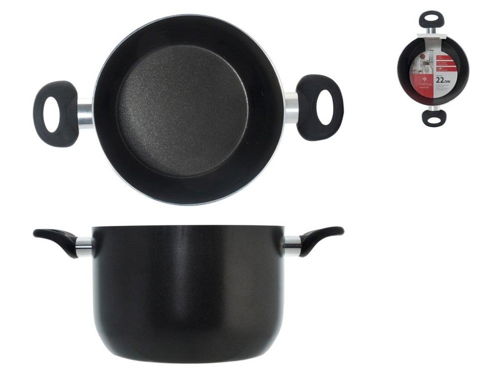 Marmite antiadhésive Home modèle 'maître' cm 22 | Leroy Merlin