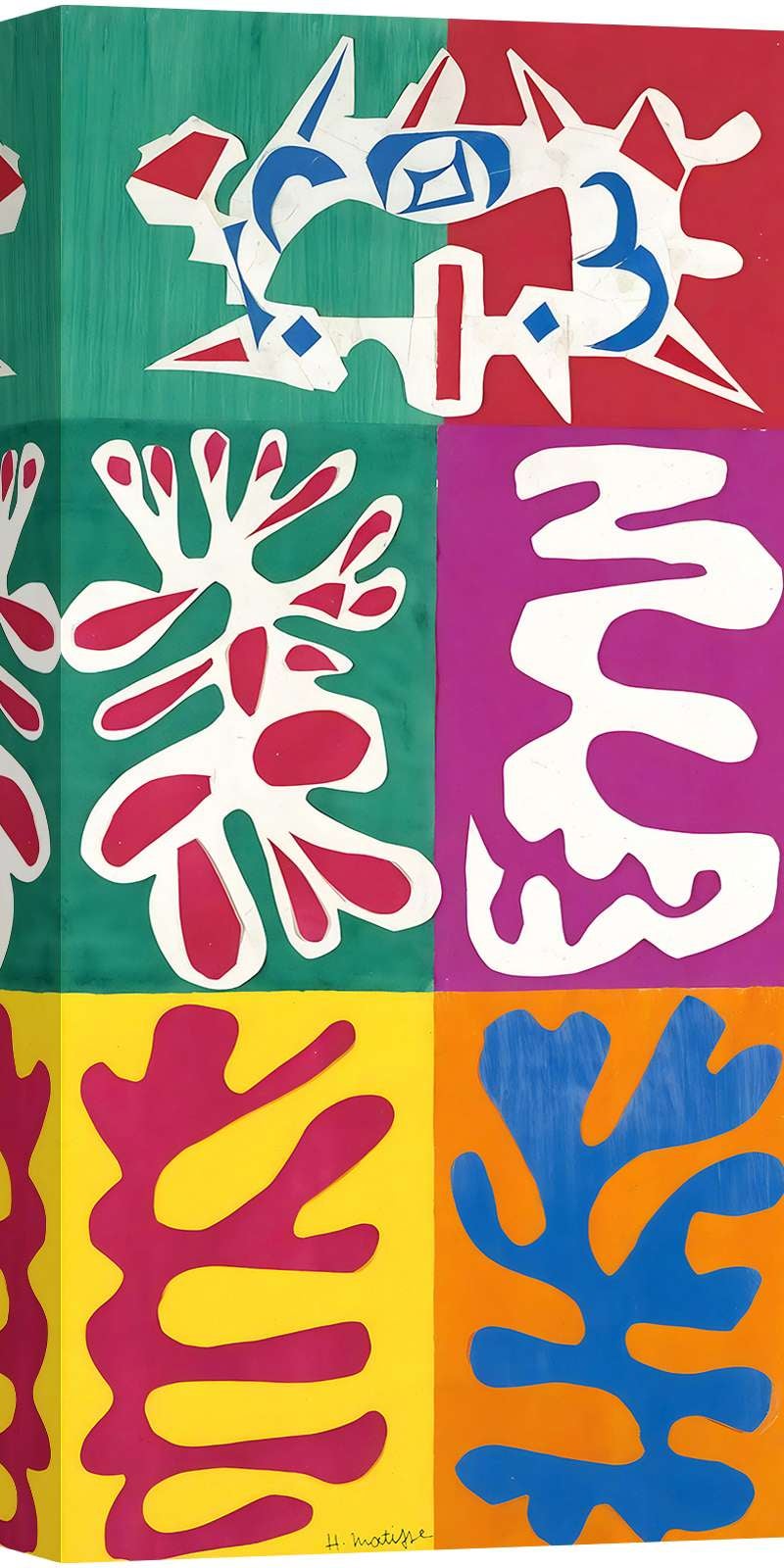 Tableau Matisse - Impression sur toile - Henri Matisse - Panneau avec ...