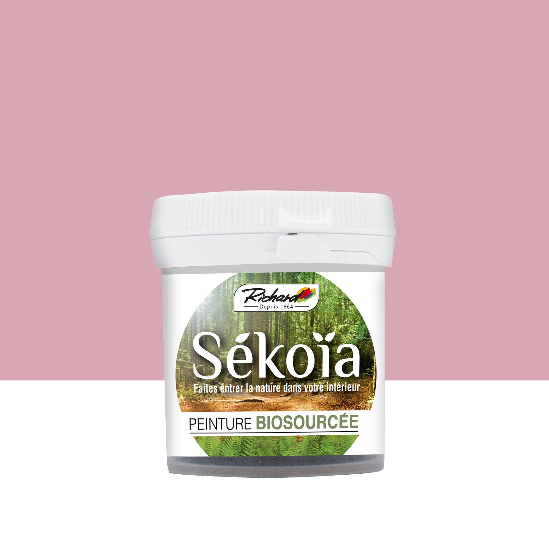 Peinture Rose Poudre 503- Sékoïa Biosourcée Mat - Testeur 50 ml | Leroy ...