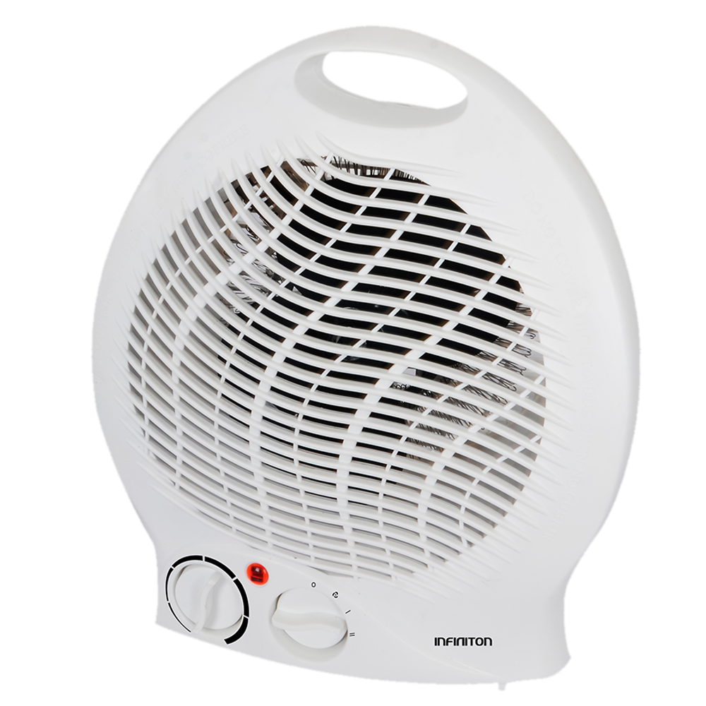 Calefactor-ventilador vertical Infiniton HBS-200C - Blanco, 2000W, 2 ...