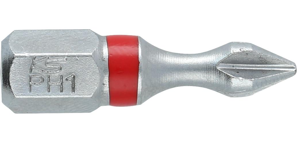 KS TOOLS 1/4" Embouts PHILlIPS TORSIONpower, 25 mm PH1 | Leroy Merlin