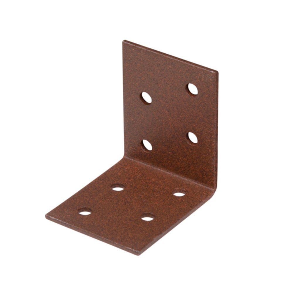 Equerre d'assemblage 50 x 50 x 40mm brun rouille Duravis - | Leroy Merlin