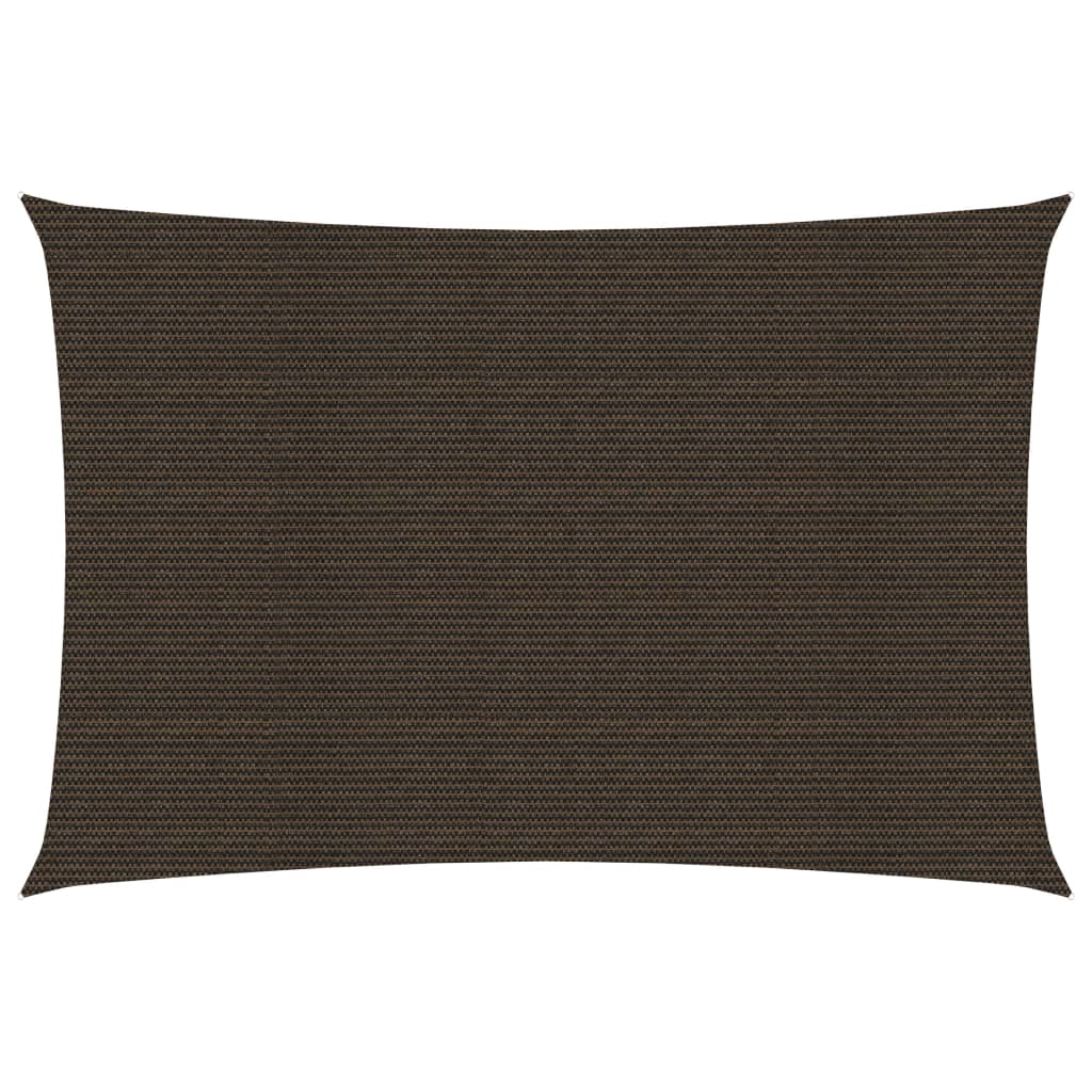 Voile toile d'ombrage parasol 160 g/m² PEHD 2 x 4,5 m marron 02_0009143 ...