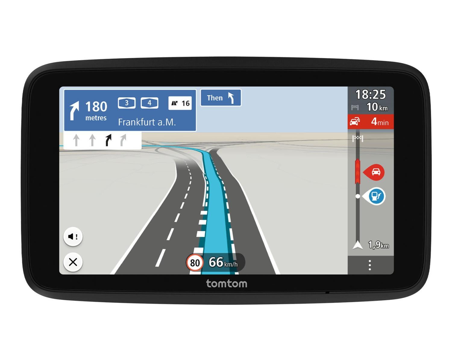 TomTom GO Classic navigateur Fixé 15,2 cm (6") Écran tactile Noir ...