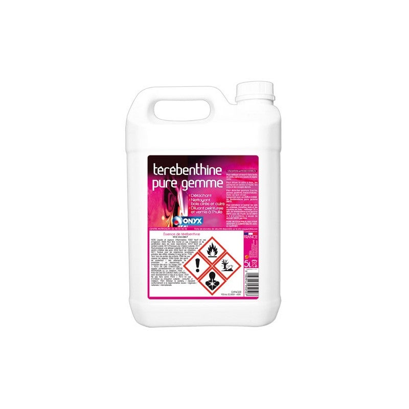 TEREBENTHINE PURE GEMME 5 L ONYX - C11050503 | Leroy Merlin
