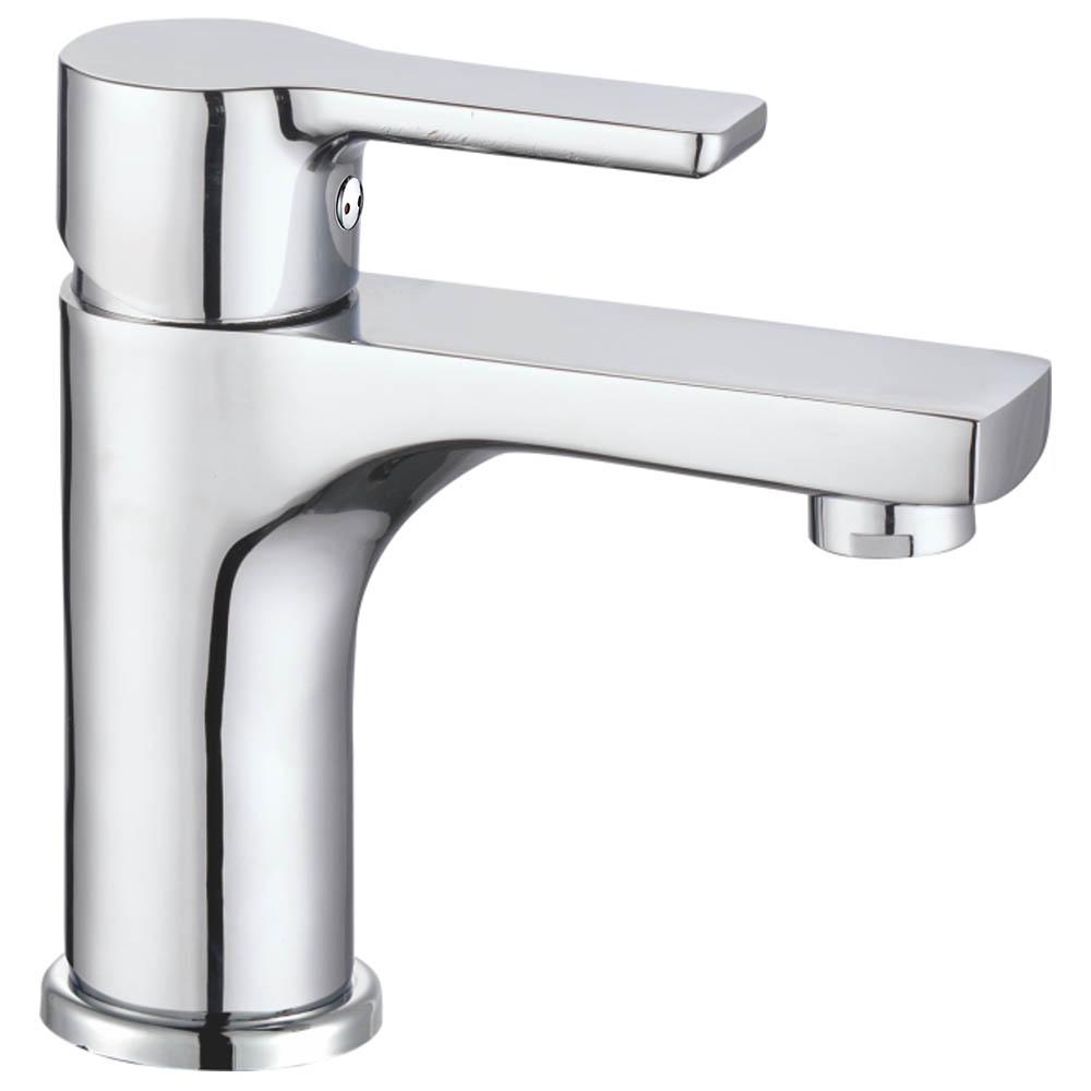 Kibath Robinet mitigeur de lavabo monocommande PIN, finition chromée ...